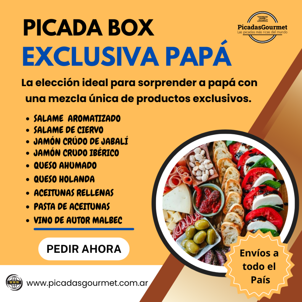 PICADA BOX EXCLUSIVA PAPÁ 2025 – Picadas Gourmet Argentina